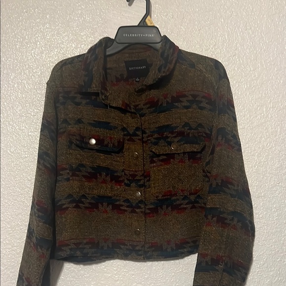 dictionary | Jackets & Coats | Multicolor Utility Jacket | Poshmark